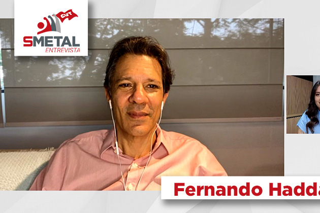 SMetal Entrevista recebe o professor Fernando Haddad