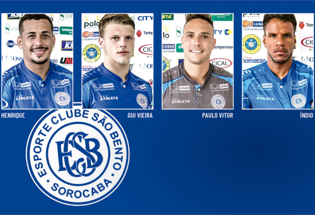 São Bento anuncia quatro novos jogadores como reforço para Copa Paulista